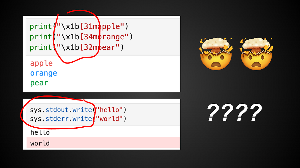[Part 2] 4 Python print() Things I Wish I Knew Way Earlier | by Liu Zuo Lin | Level Up Coding