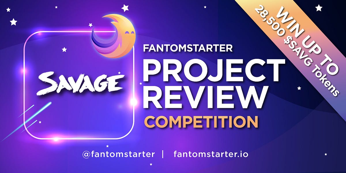 Project Review Competition — SAVAGE | by FutureStarter | Medium