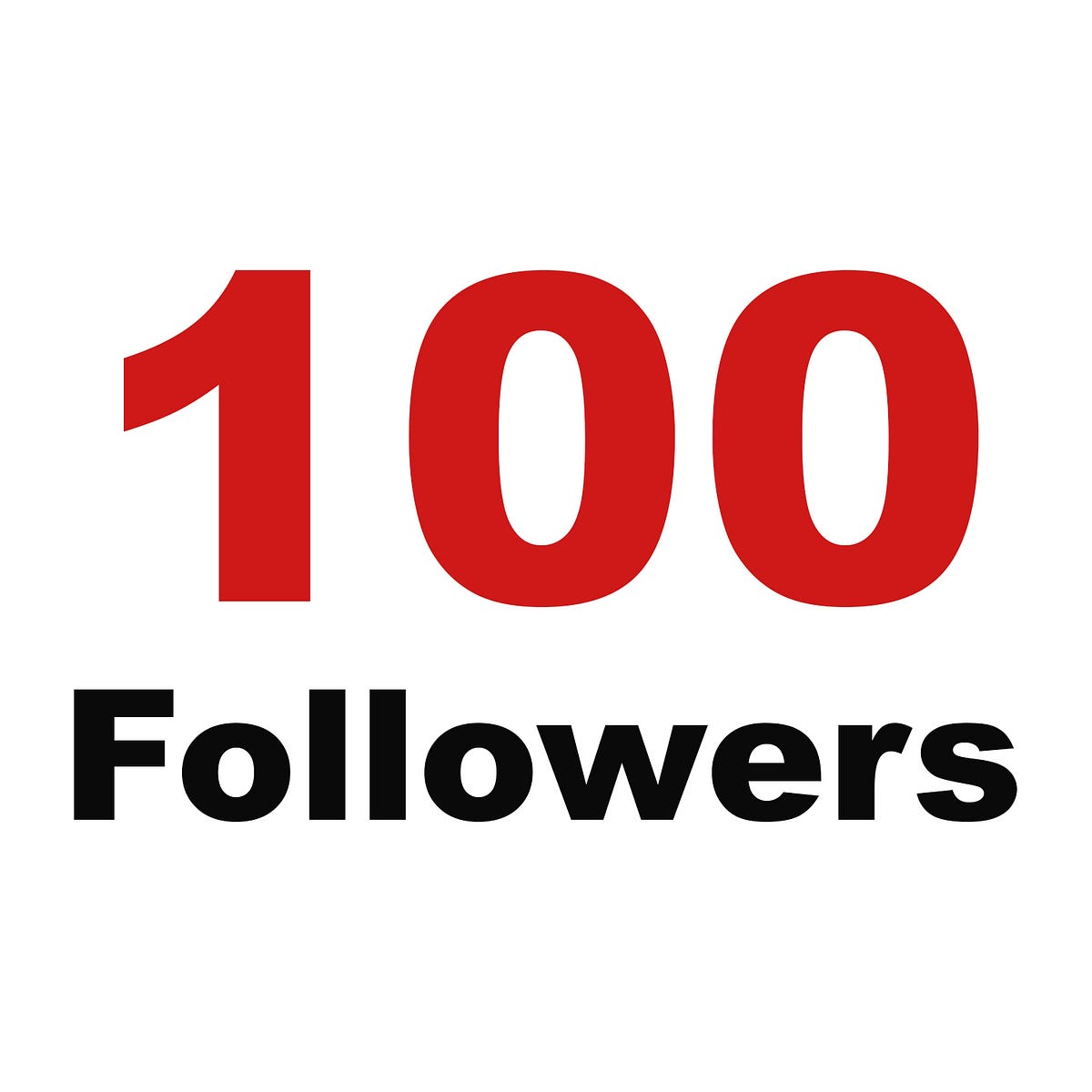 HELP EACHOTHER GAIN 100 FOLLOWERS A Road to 100 followers 🎊 | by ...