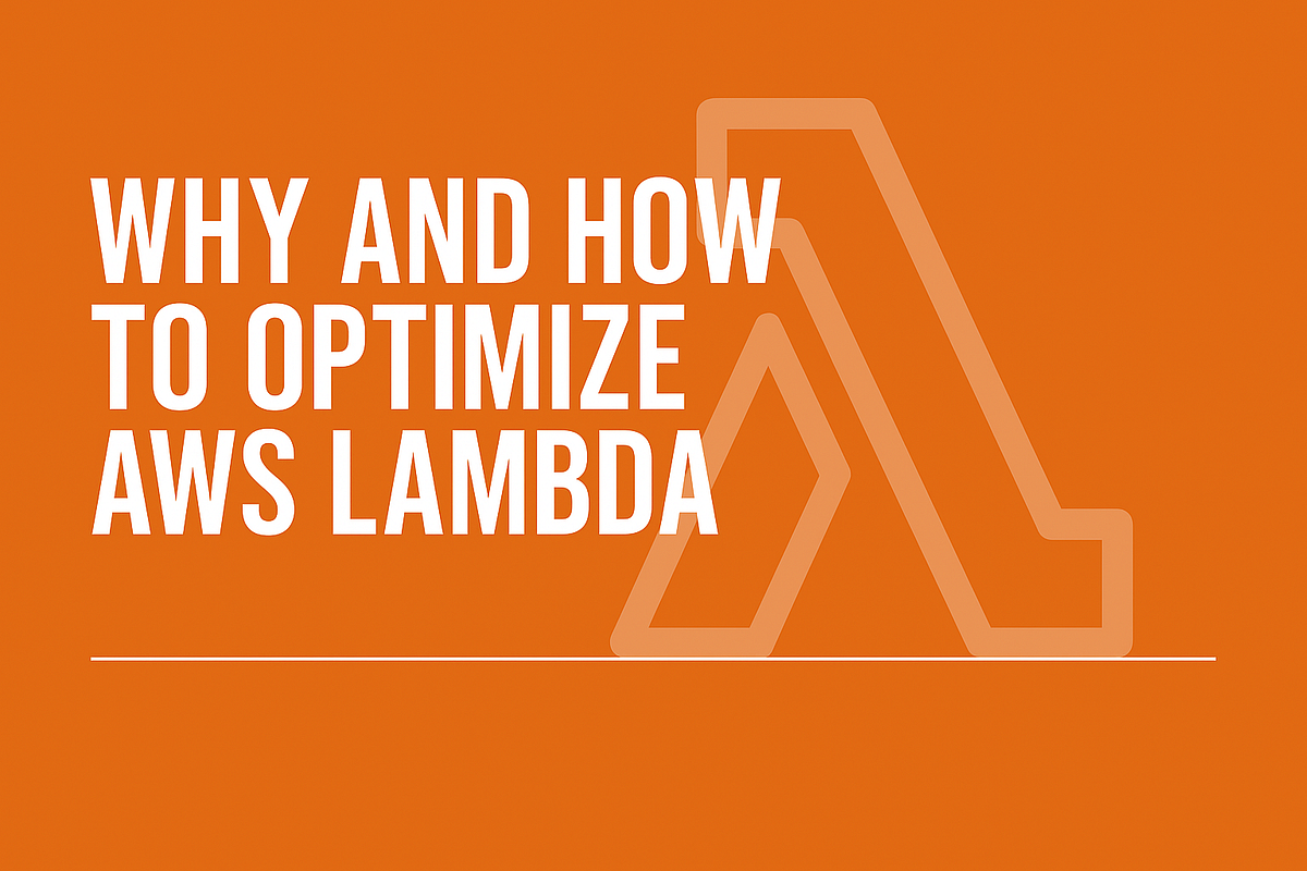 Why and how to optimize your Lambda | by John Nguyen | Medium