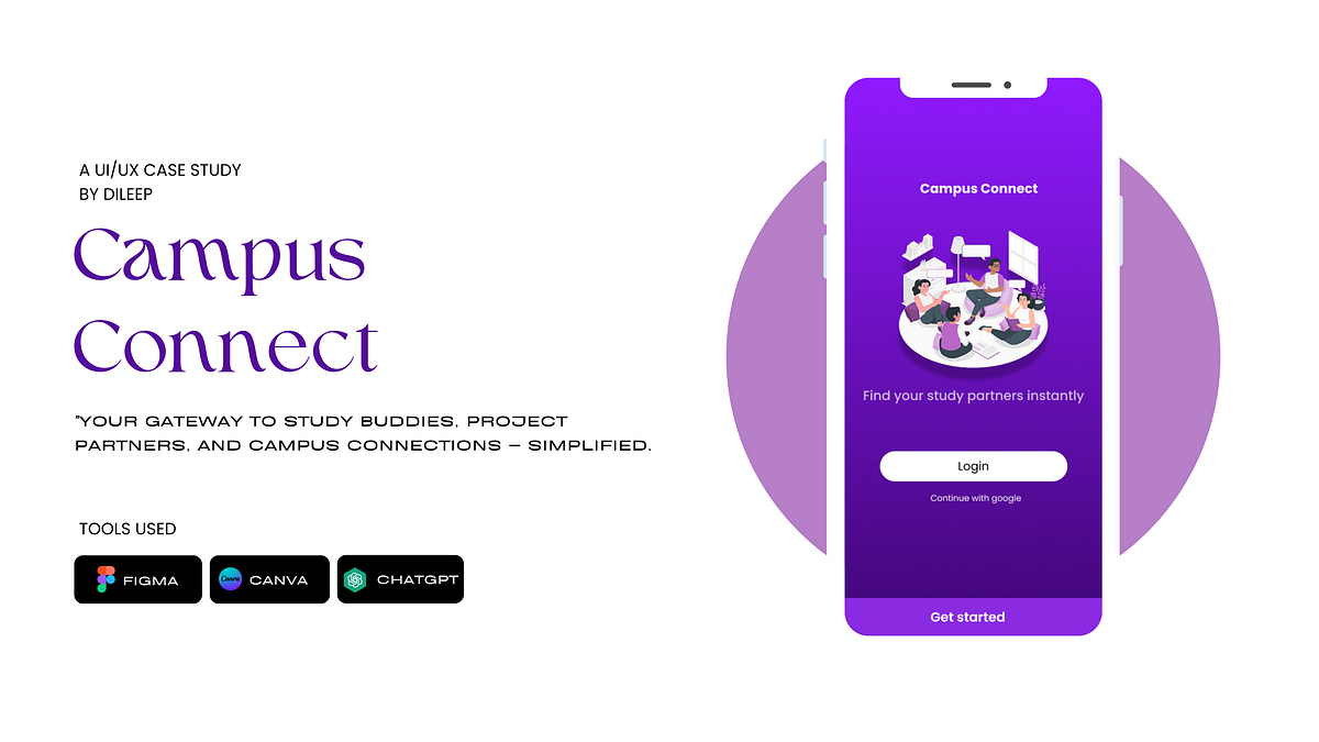 Campus Connect- An UI/UX Case Study on Connecting Students Seamlessly ...