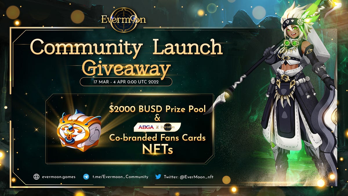 EVERMOON COMMUNITY LAUNCH GIVEAWAY | by Evermoon | Medium