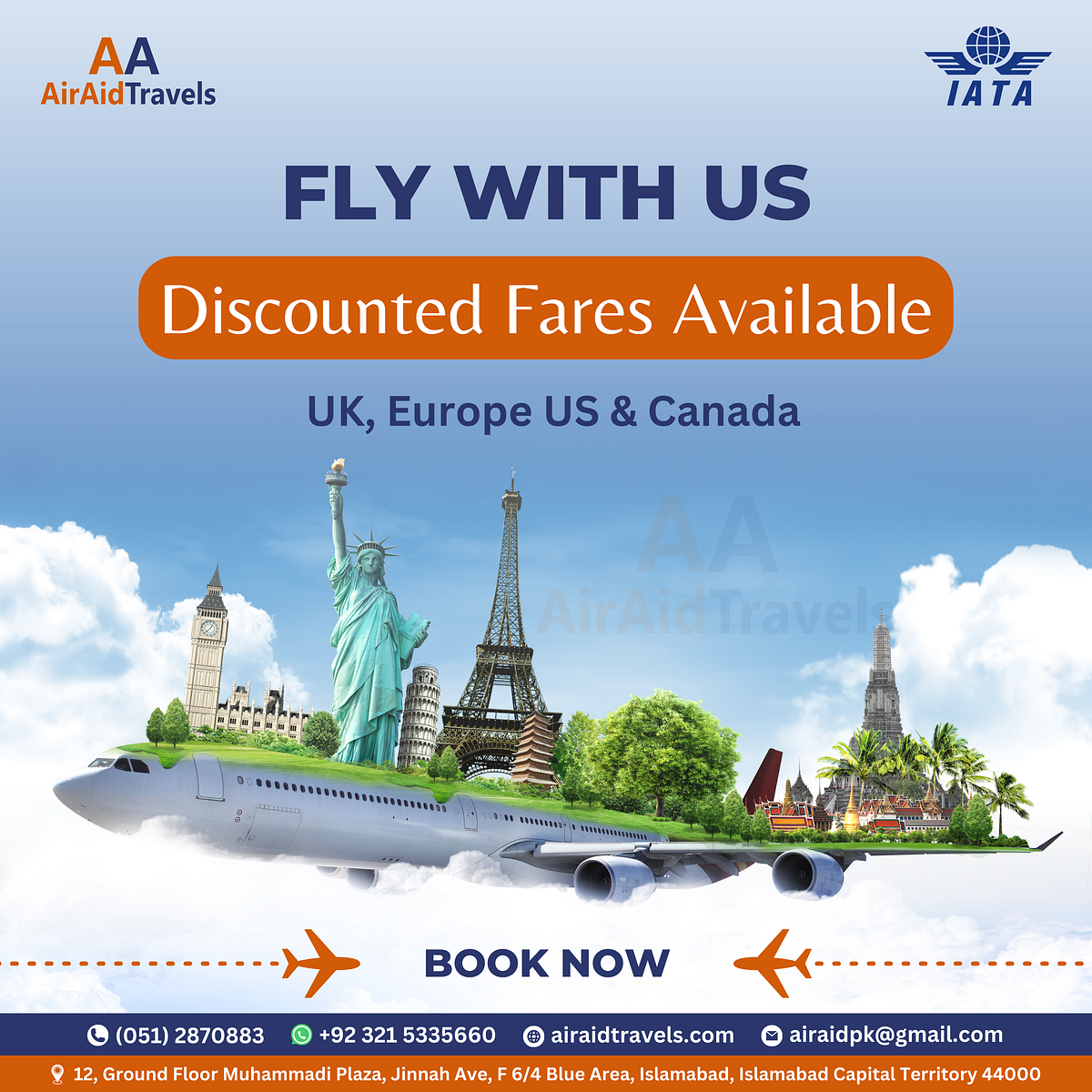 Unlock Your Adventure: Discounted Fares Await with Air Aid Travels! - Air Aid Travels - Medium