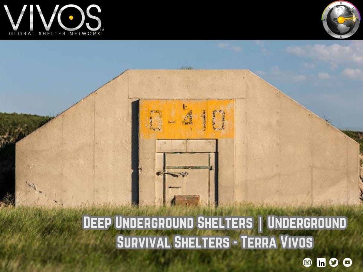 Deep Underground Shelters | Underground Survival Shelters — Terra Vivos ...
