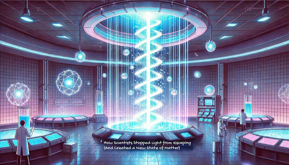 How Scientists Stopped Light from Escaping (And Created a New State of Matter) | by Souradip Pal ...