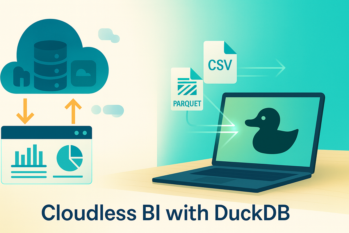Data Warehousing Without the Warehouse: How DuckDB Enables Cloudless BI | by Thinking Loop | Medium
