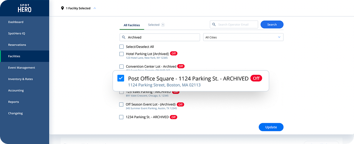 New Feature Alert!. Archived Facilities are now accessible… | by ...