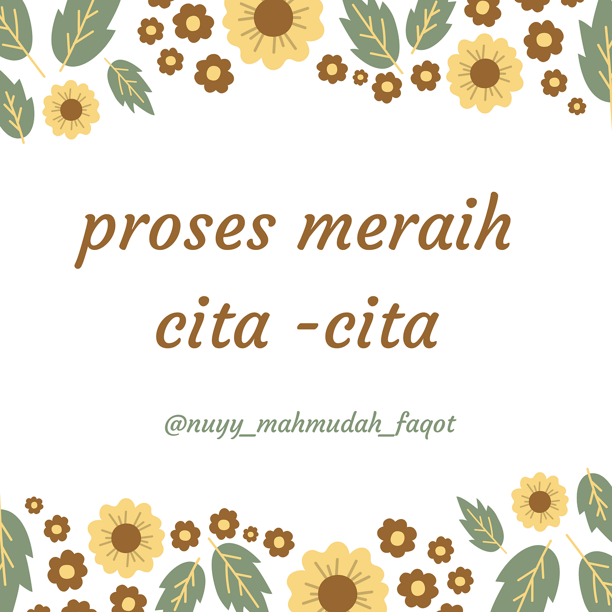 Proses meraih cita -cita. Sering gak sih kita berfikir " kok… | by ...