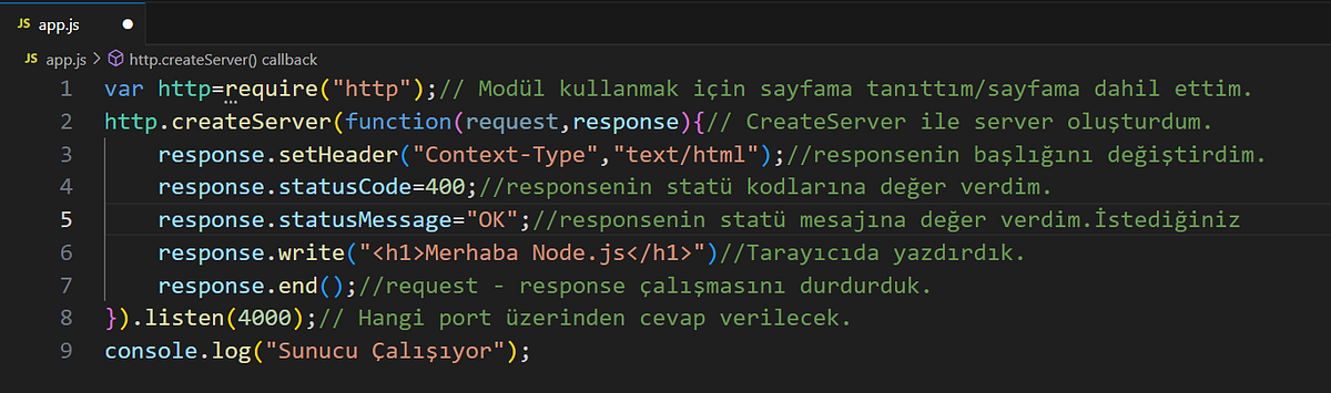 Node.js İle Http İsteği Nasıl Yapılır? - Emre CRD - Medium