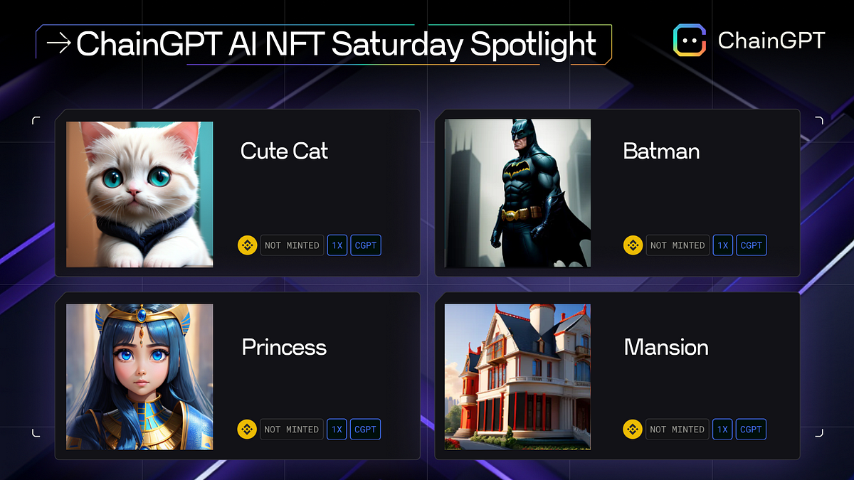 ChainGPT AI NFT Saturday Spotlight: Winners for 02.17. | by ChainGPT | Feb, 2024 | Medium