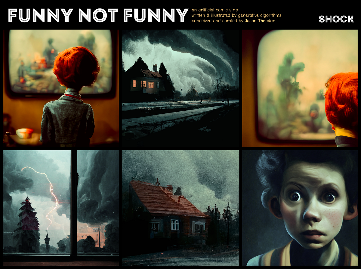 Shock. Funny Not Funny is a comic strip… | by Jason Theodor | Funny Not ...