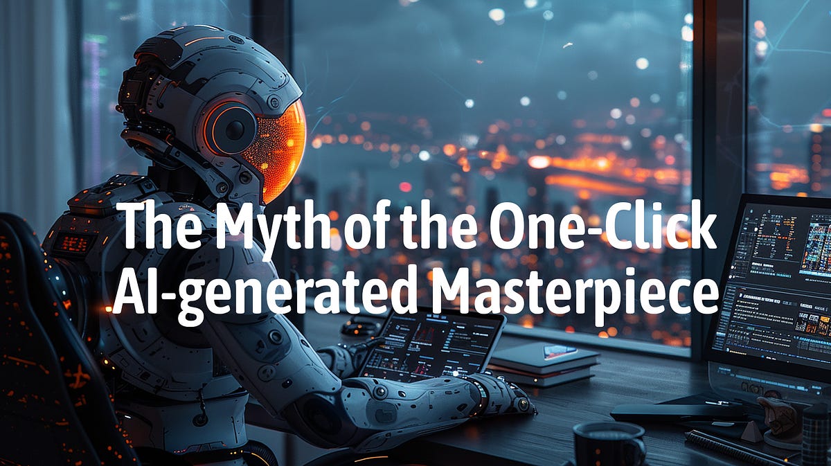 The Myth of the One-Click AI-generated Masterpiece | by Markus Brinsa ...