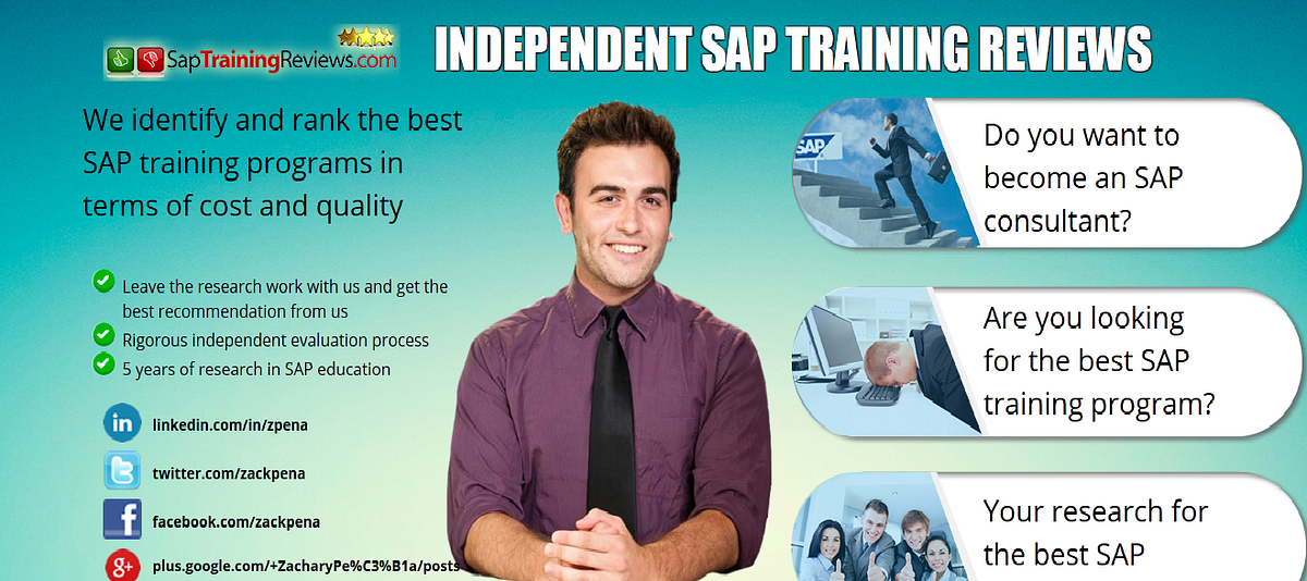 Why online is the best sap training and which institute is the best ...