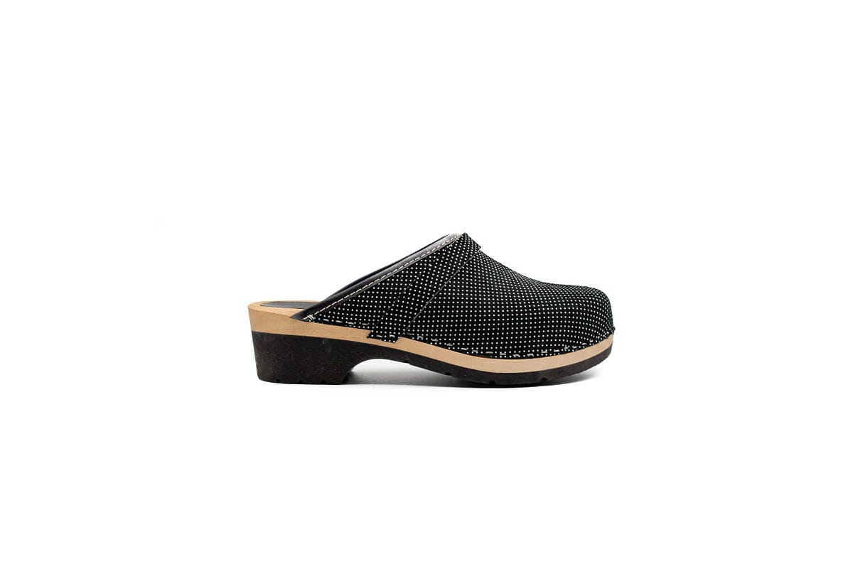 Suede Heeled Clogs | Clogsland.com - Clogsland - Medium