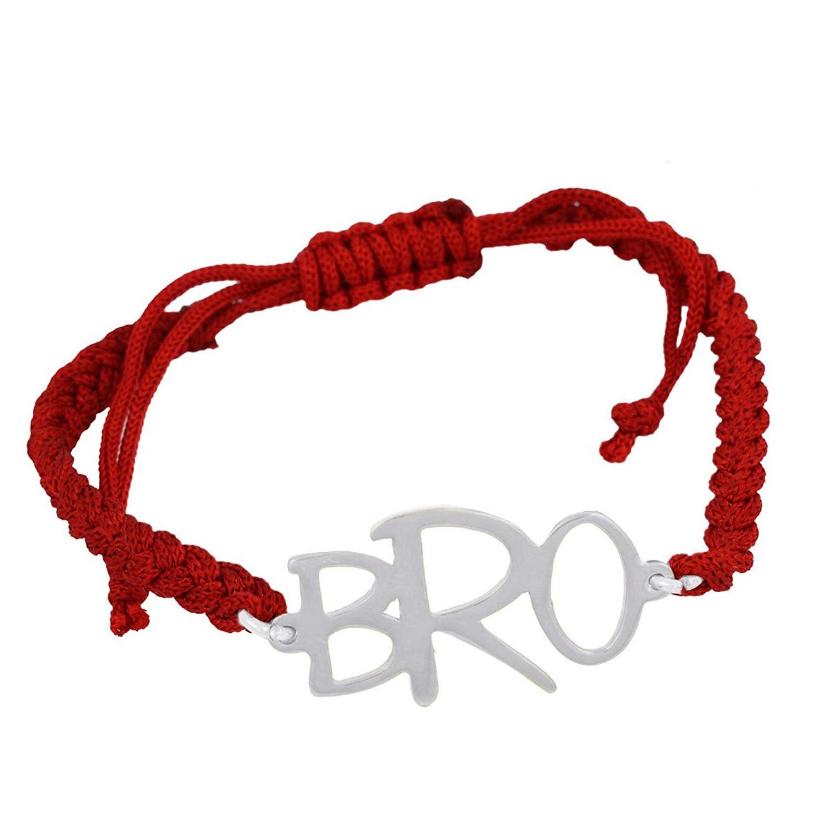 Exxotic Designer Sterling Silver Bro Rakhi Bracelet Rakhsha bandhan ...