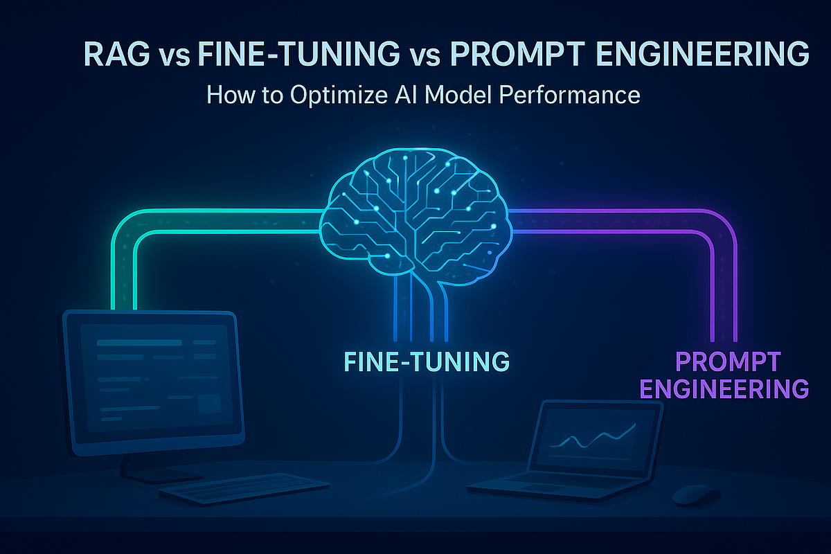 🧠 RAG vs Fine-Tuning vs Prompt Engineering: How to Optimize AI Model ...