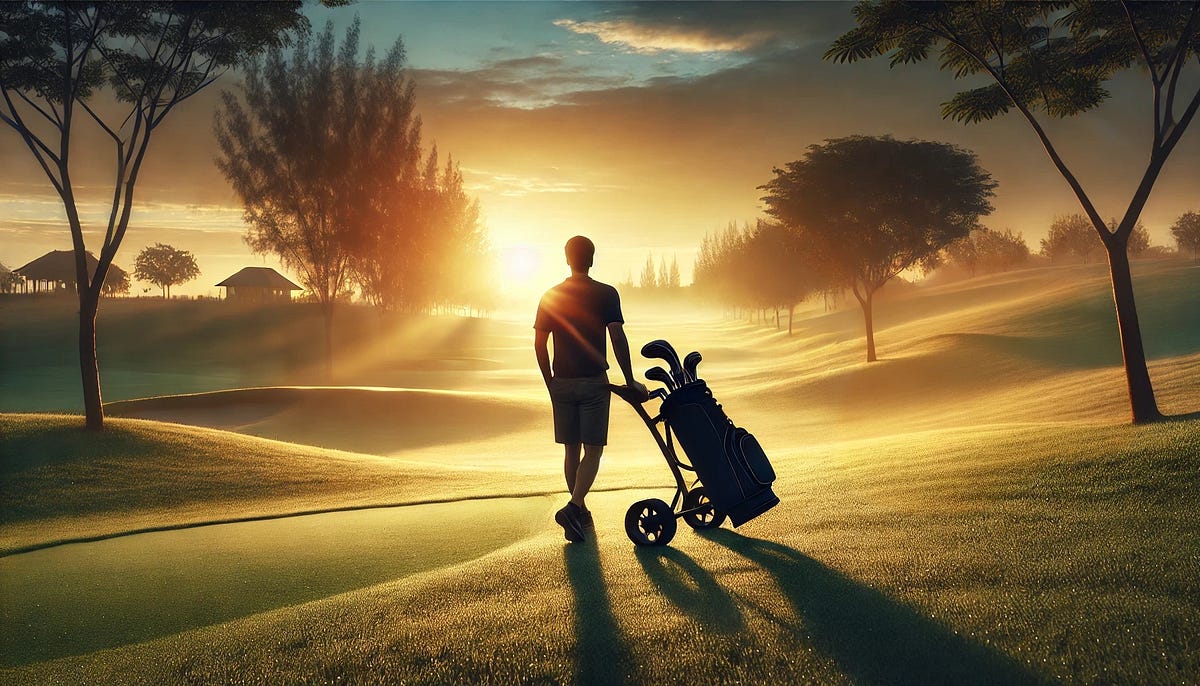 Mastering Solo Golf : Is a Push or Pull Golf Trolley the Key to ...