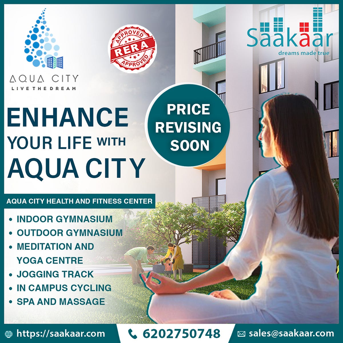 Enhance your life with Aqua City. A life enriched by various activities ...