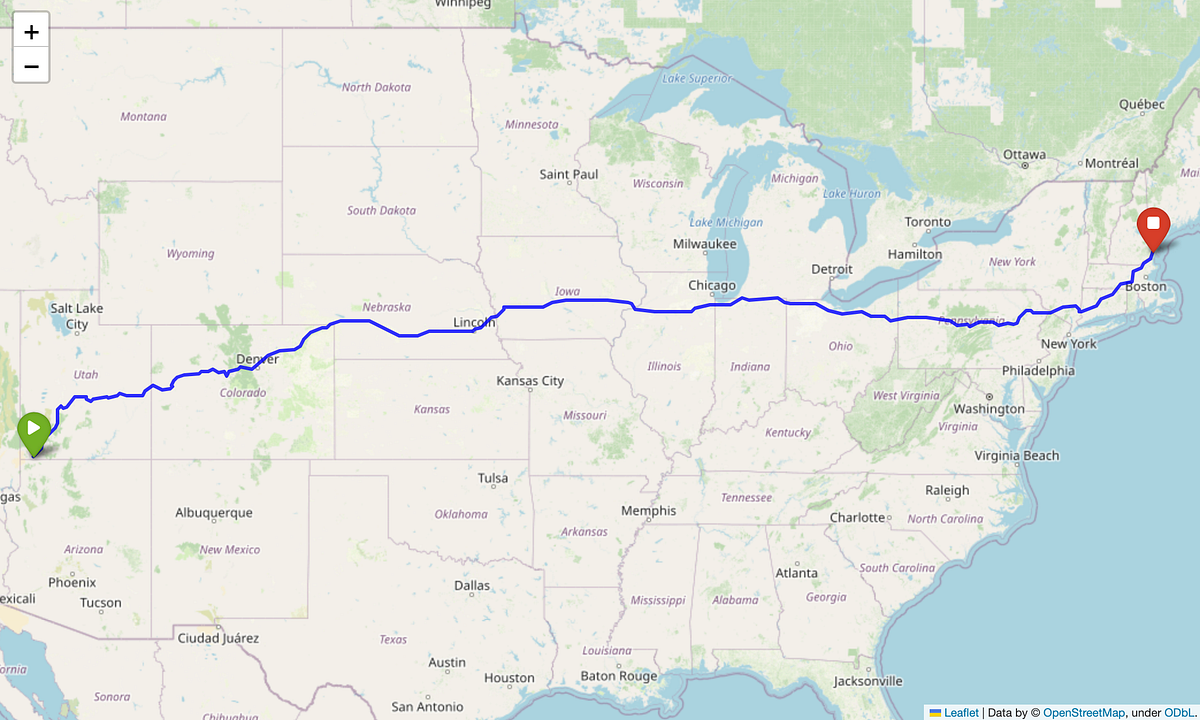 Exploring Routes from Valhalla. Moving vehicle routing to my laptop: My ...