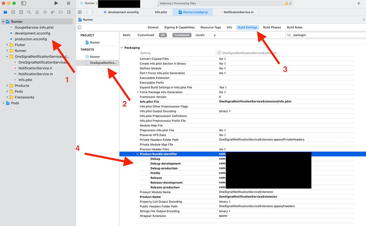 Flutter Ios Notification Service Extension 測試正式環境分開配置 三十歲還沒看過這麼多錢