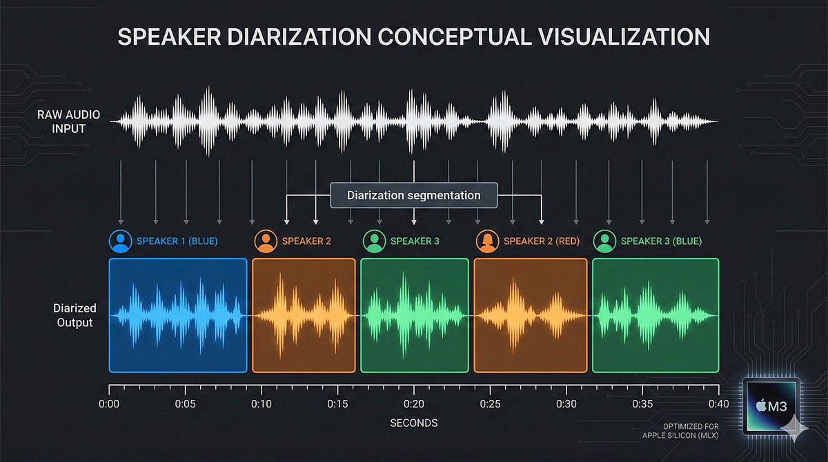 Speaker Diarization and Voice Activity Detection on Apple Silicon ...