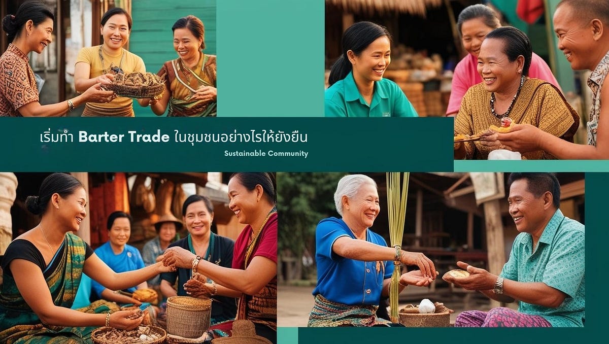 เริ่มทำ Barter Trade ในชุมชนอย่างไรให้ยั่งยืน - Barterverse - Medium