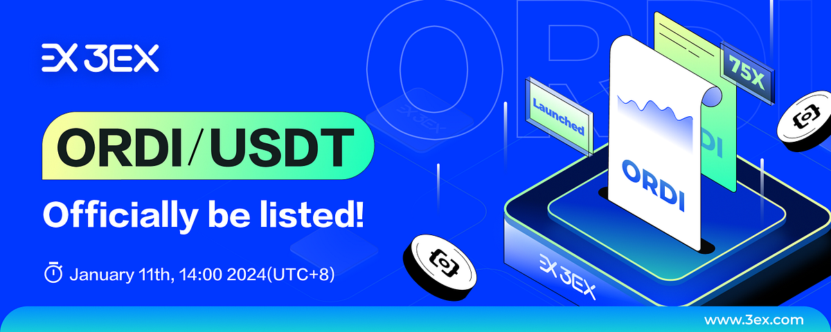3EX’s New Direction: Official Launch of ORDI Futures Trading ...