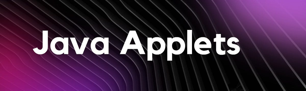 Life cycle of An Applet - 24blognews - Medium