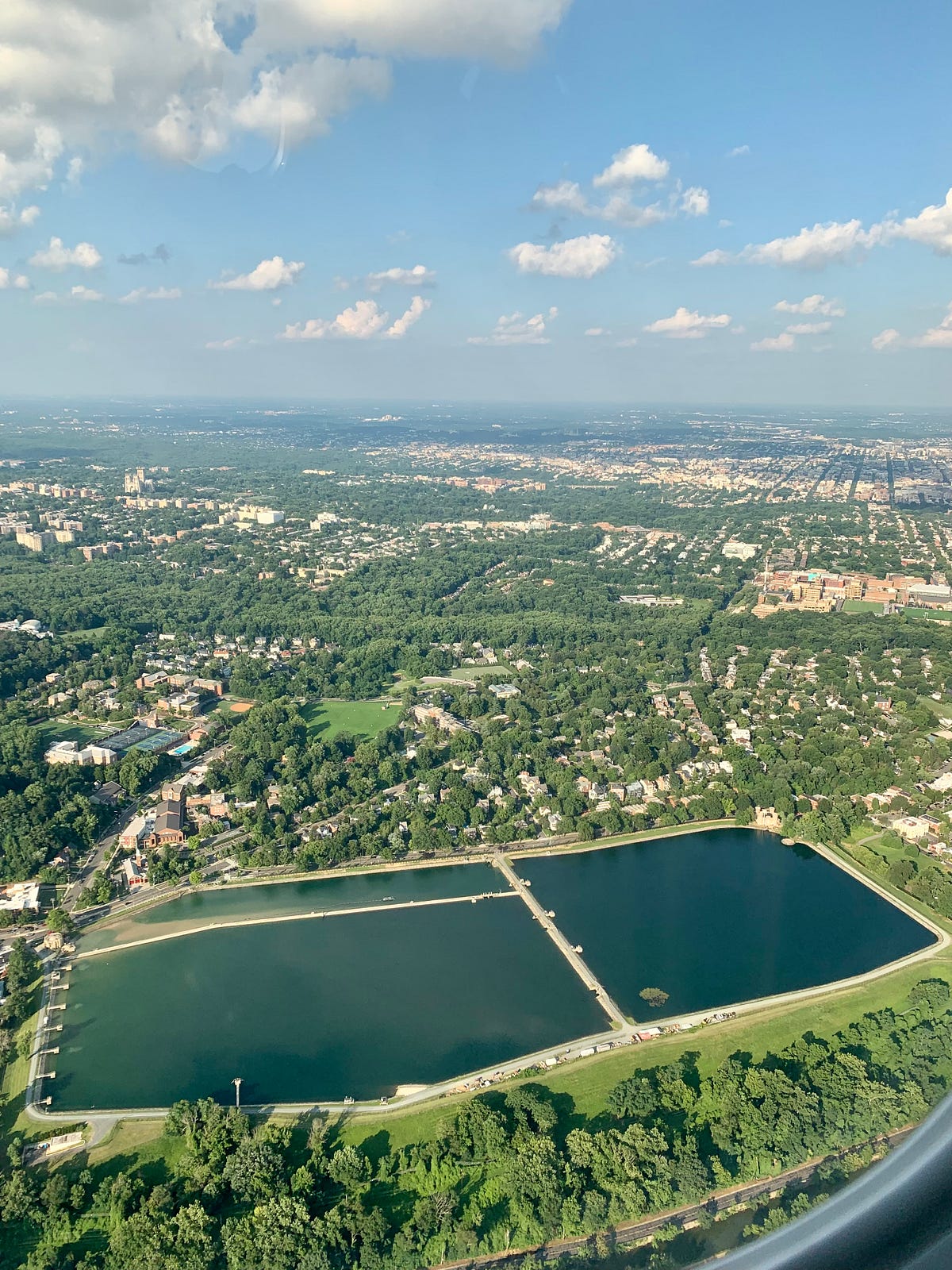 An Aerial View of the Washington Metropolitan Area | by B.R. Shenoy ...