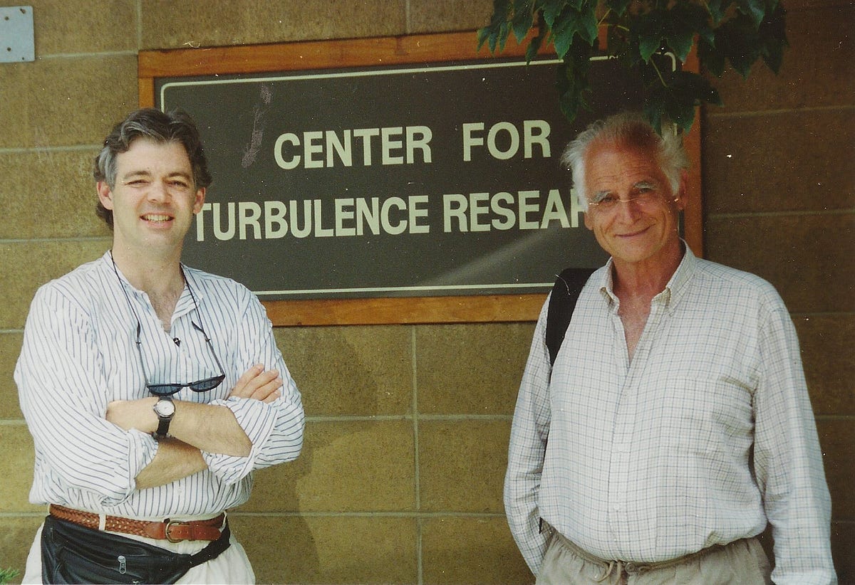 With my colleague Michel Serres at Stanford University (1991). | by ...