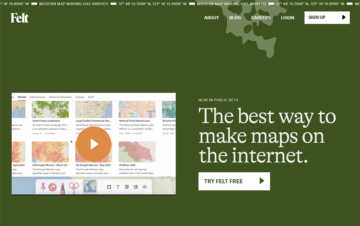 The best way to make maps on the internet — Felt | by YvonneDev ...