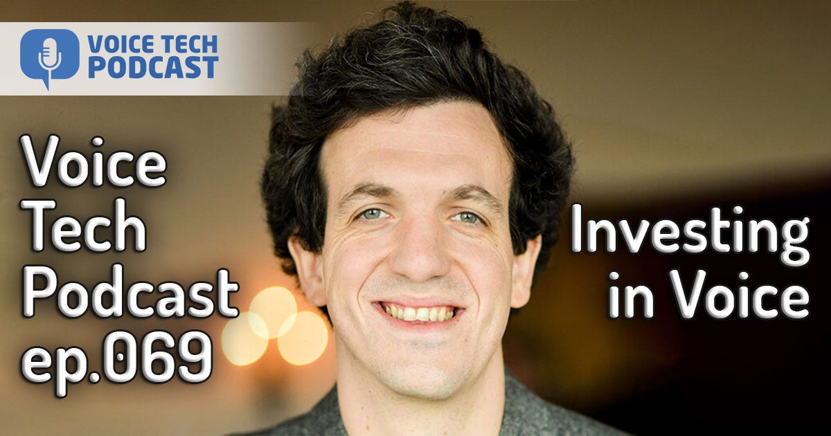 Investing in Voice — Yannick Oswald, Mangrove Capital — Voice Tech ...