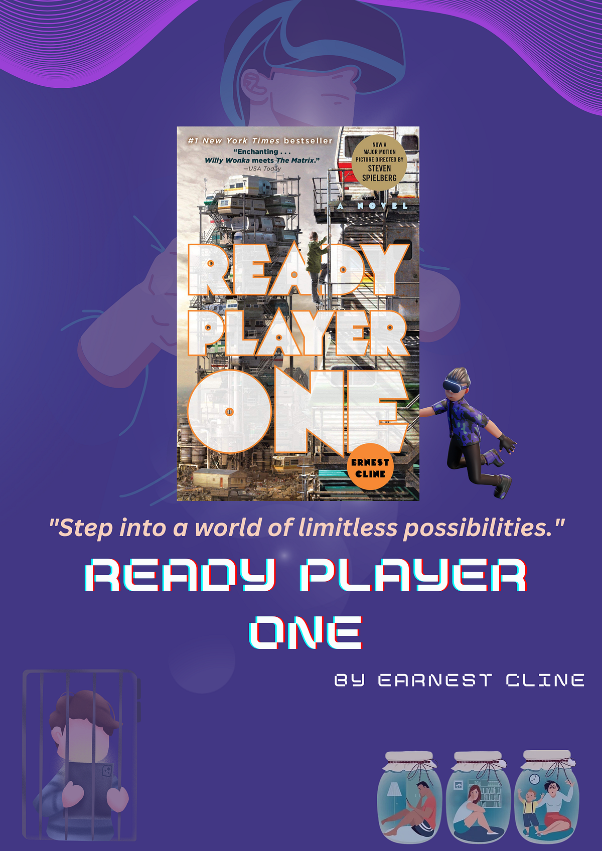 Review on book Ready Player One. Introduction | by Raj Kasaudhan | Medium
