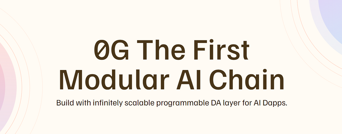 ZeroGravity (0G) — Data Availability (DA) ที่สามารถขยายได้ไม่จำกัด พร้อมด้วย A.I. Modular ...