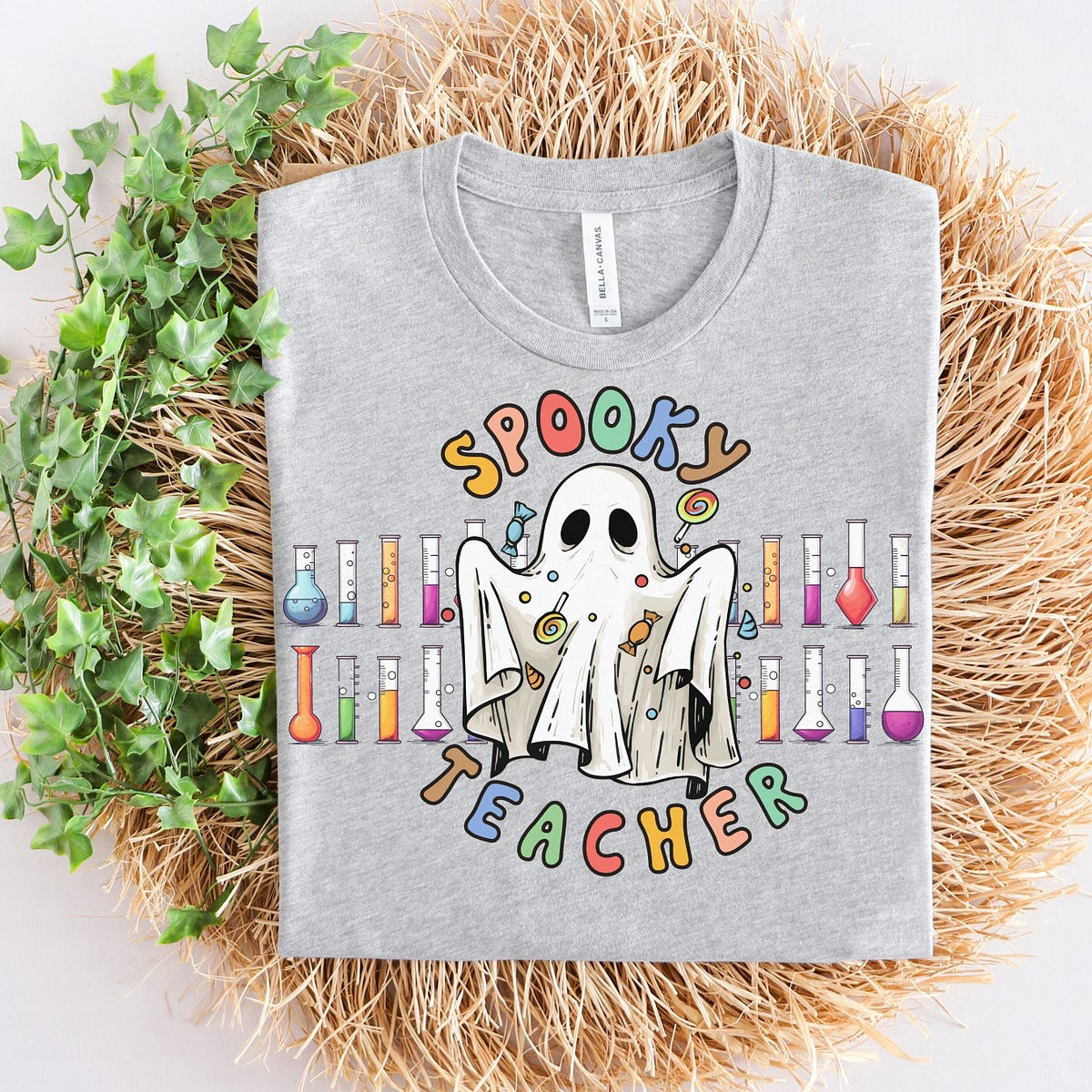 Science teacher halloween png, science sublimation png, science teacher ...