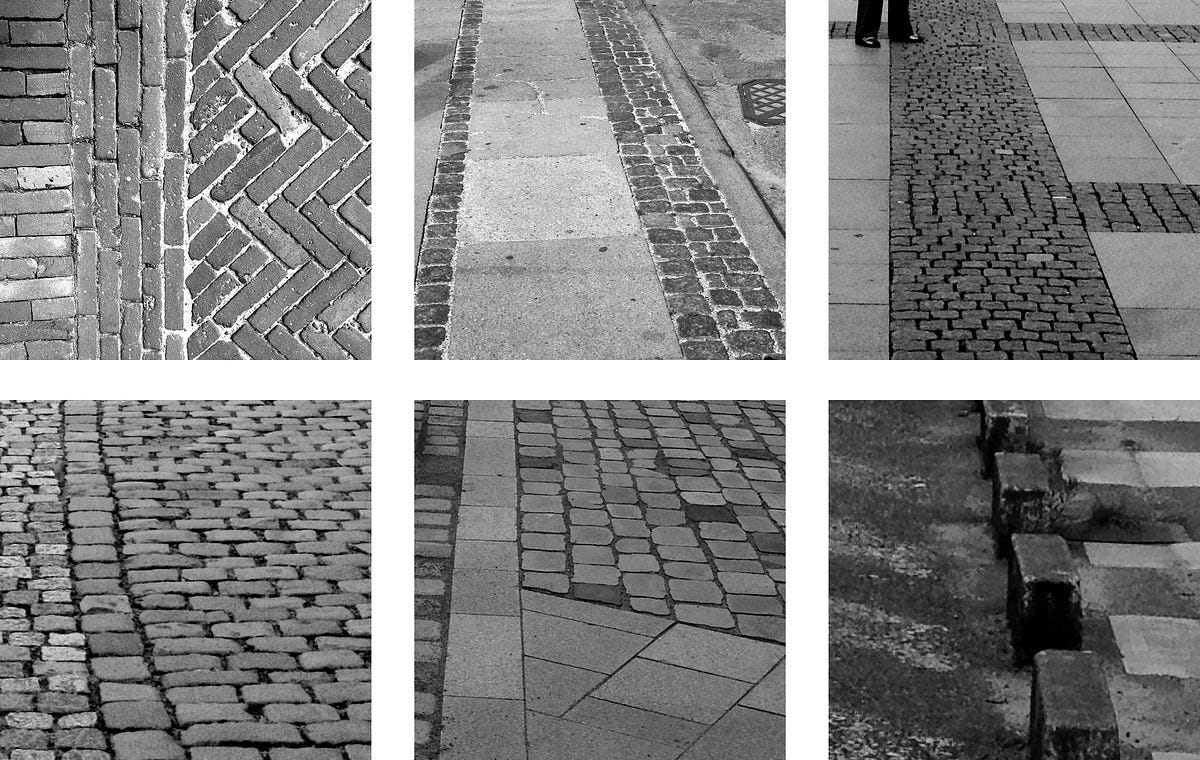 Pattern and Scale. Materiality in city streets | by Clare van Montfrans ...