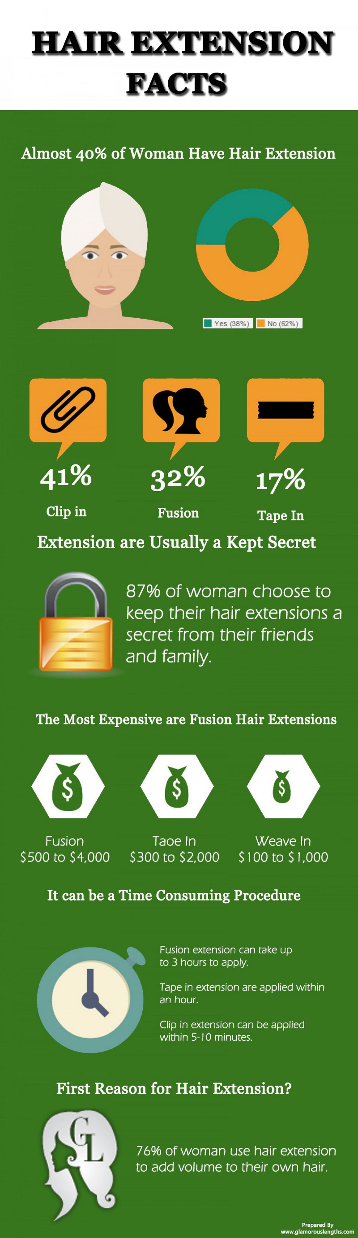 Hair Extensions Facts [Infographics] Infographic | by Dennis Ogle | Medium