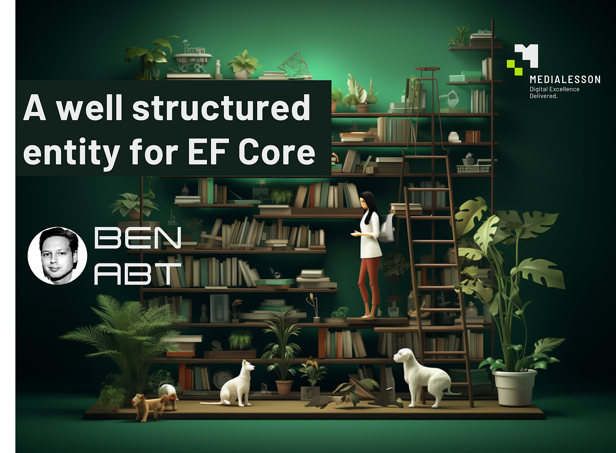 The well-structured Entity in EF Core | by BEN ABT | medialesson | Medium