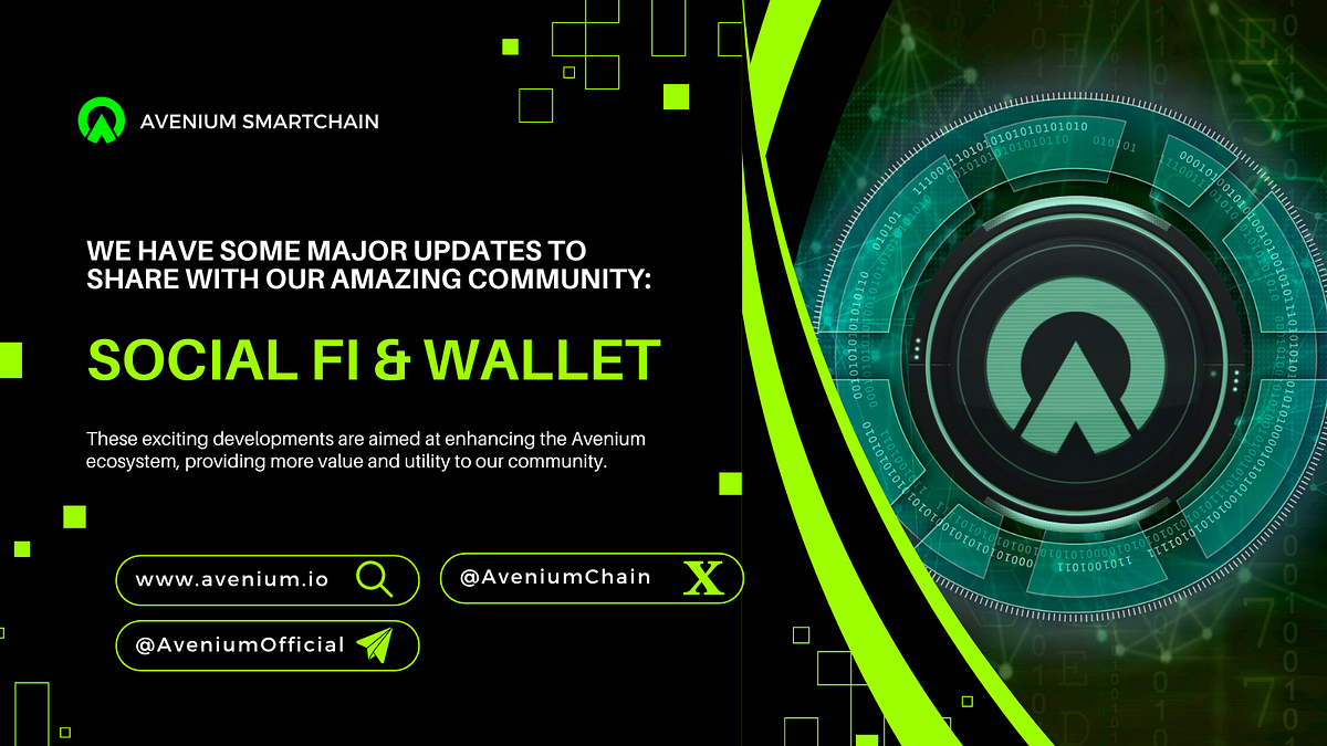 Avenium Update — Important Announcements - Avenium Documents - Medium
