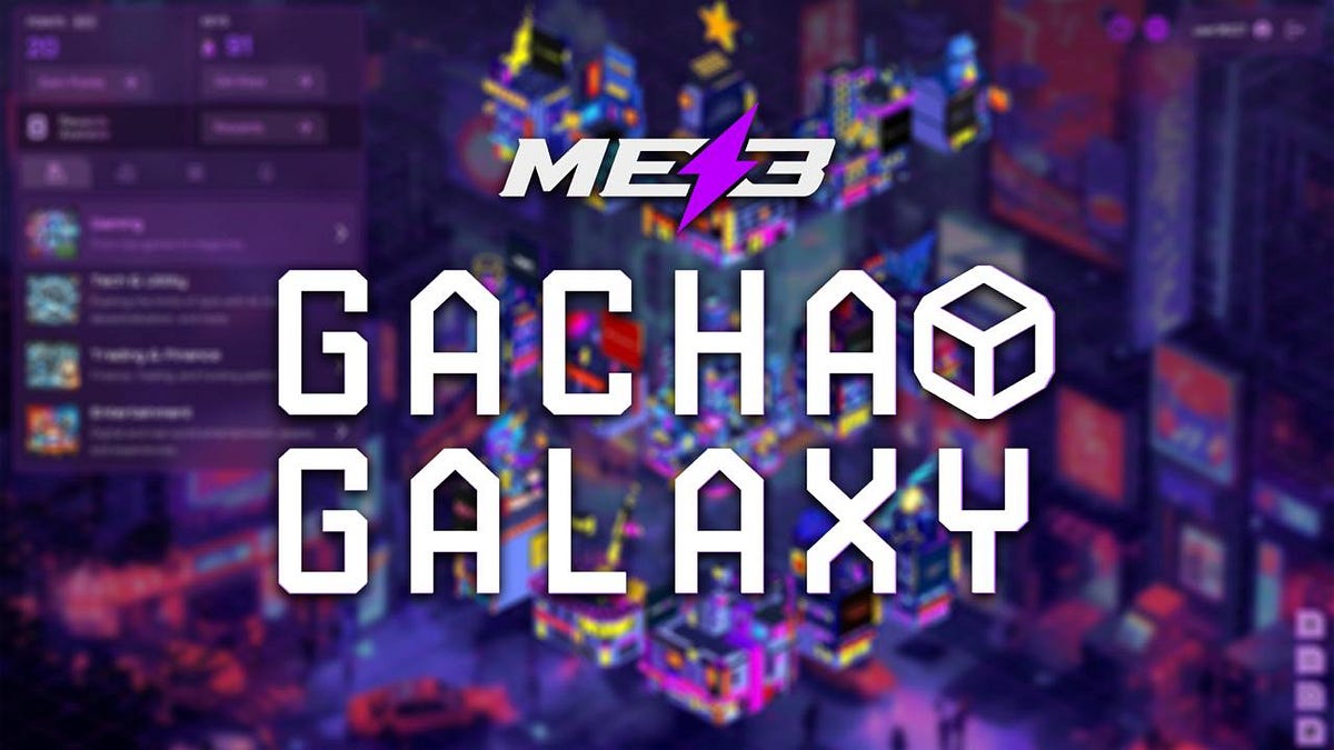 Introducing Gacha Galaxy by Me3: A New Era of Gamified Community ...