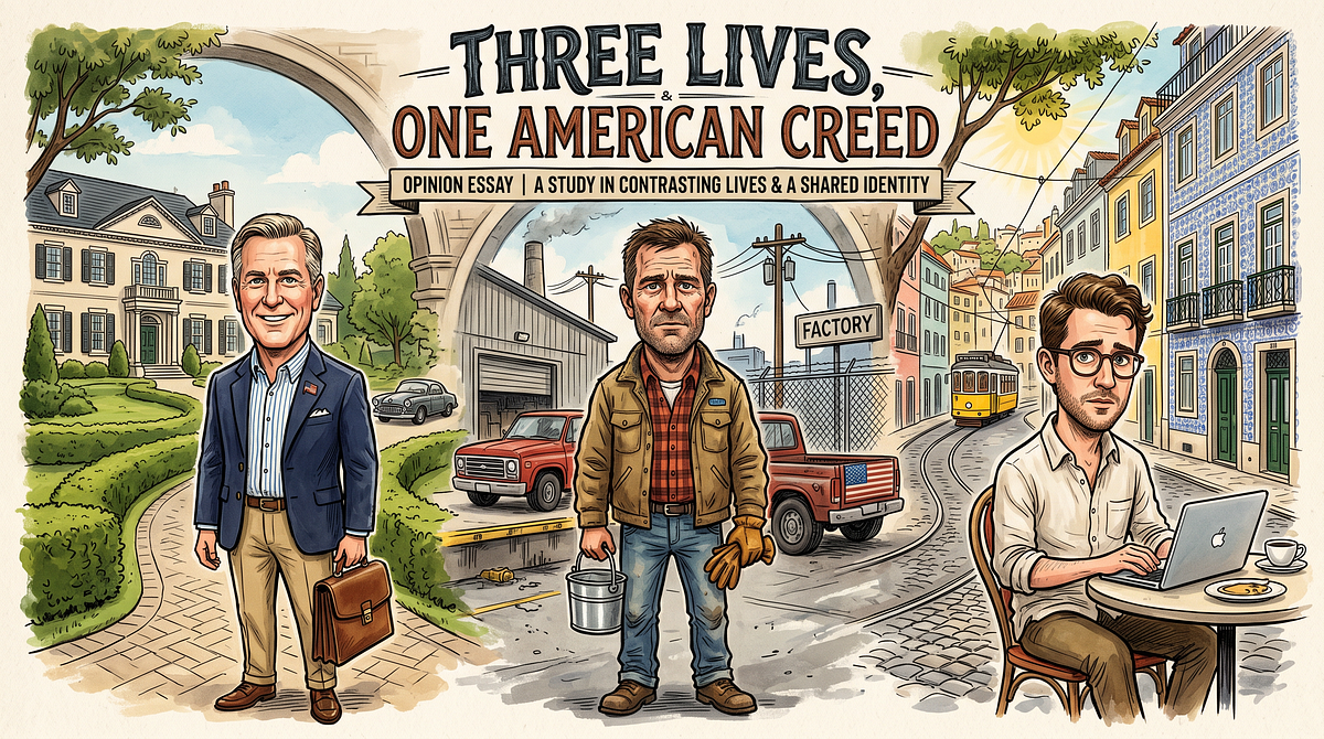 Three Lives, One American Creed. Why people in completely different ...