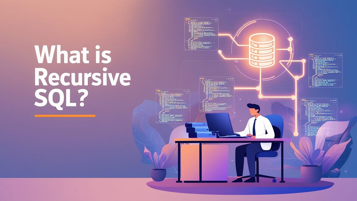 🔁 What Is Recursive Sql A Tale Of Looping Through Data Like A By Rohanur Rahman Apr