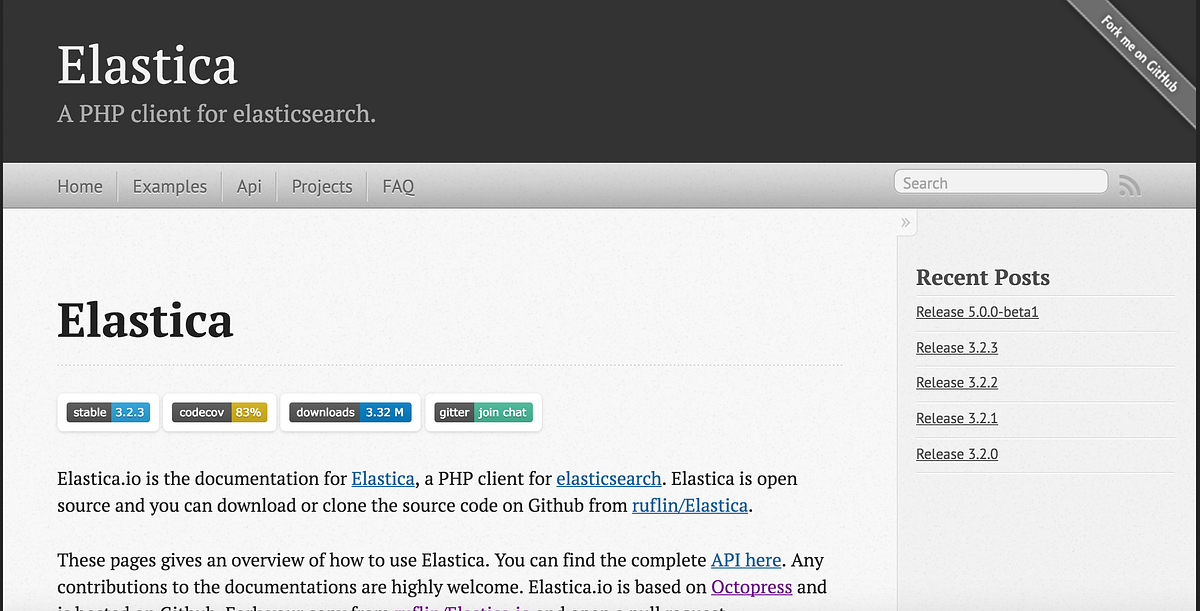 PHP Client for Elasticsearch 5.0 : Elastica 5.0.0-beta1 has been released | by Federico Panini ...