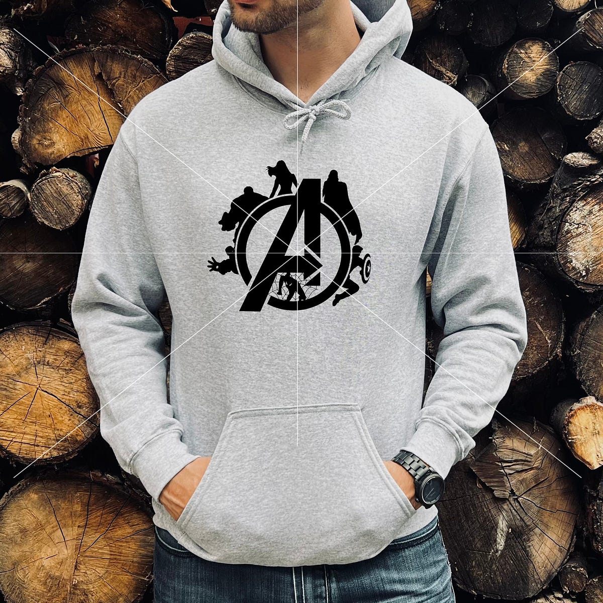 Avengers Heroes Svg Png Dxf, Avengers Silhouette Shirt Design Svg ...
