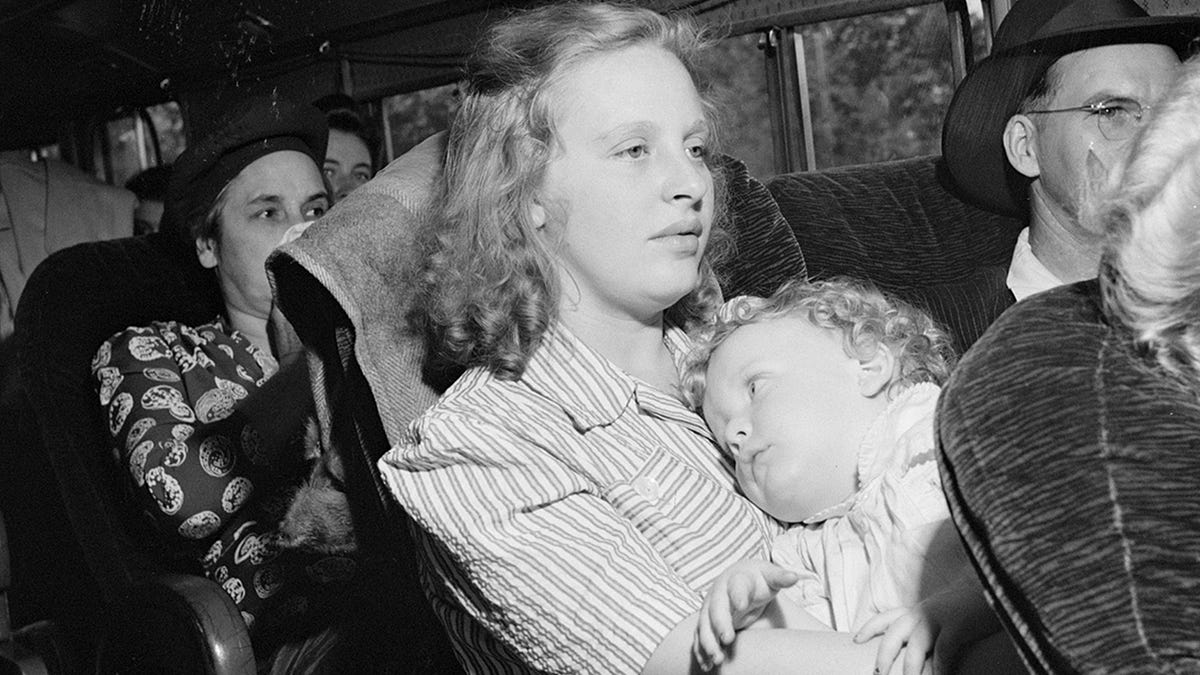 Watch: Why riding the bus was a patriotic duty in wartime America | by ...