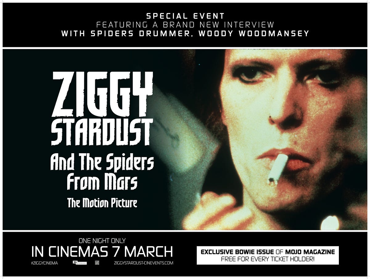 Ziggy Stardust And The Spiders From Mars Movie