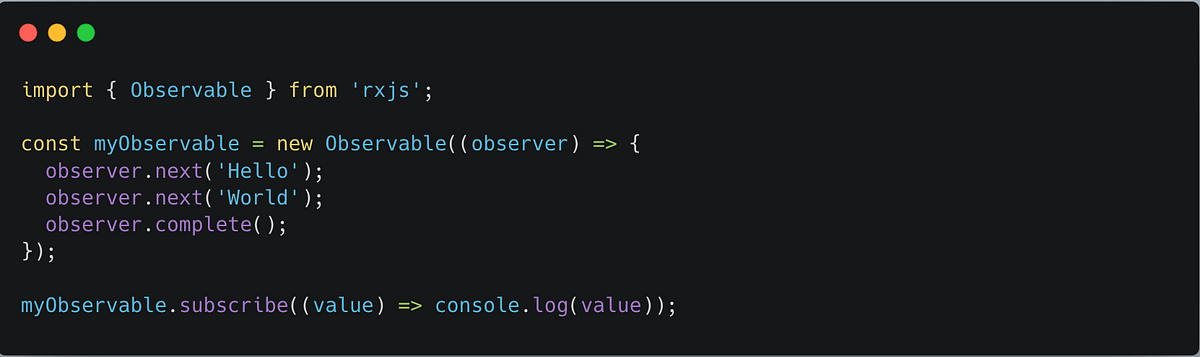 RxJS for Beginners: A Friendly Guide to Observables, map(), filter(), and tap() | by Kaushik ...