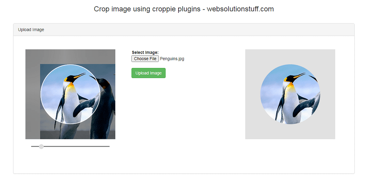 Crop Image Before Upload Using Croppie Plugin | Medium