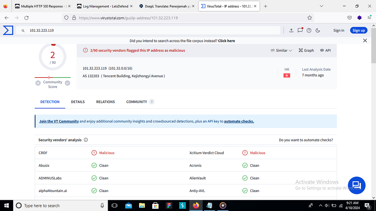 SOC142 — Multiple HTTP 500 Response | by YasraTheHunter | Medium