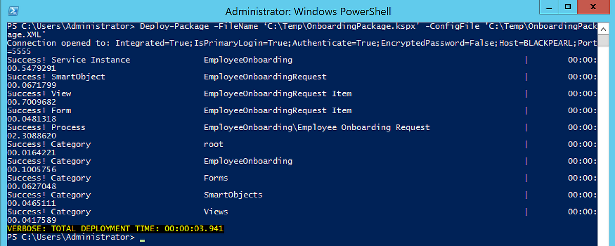 [K2 Package and Deployment] — Deploy with PowerShell | by Pattarawat Teparagul | K2 Dev — EN ...